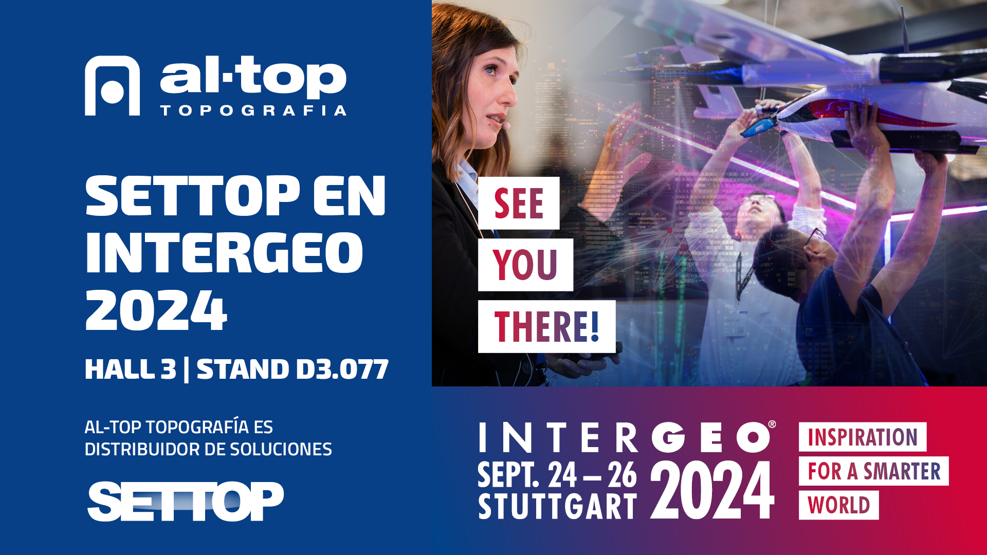 SettopSurvey en Intergeo 2024 - Al-Top Topografía, SA