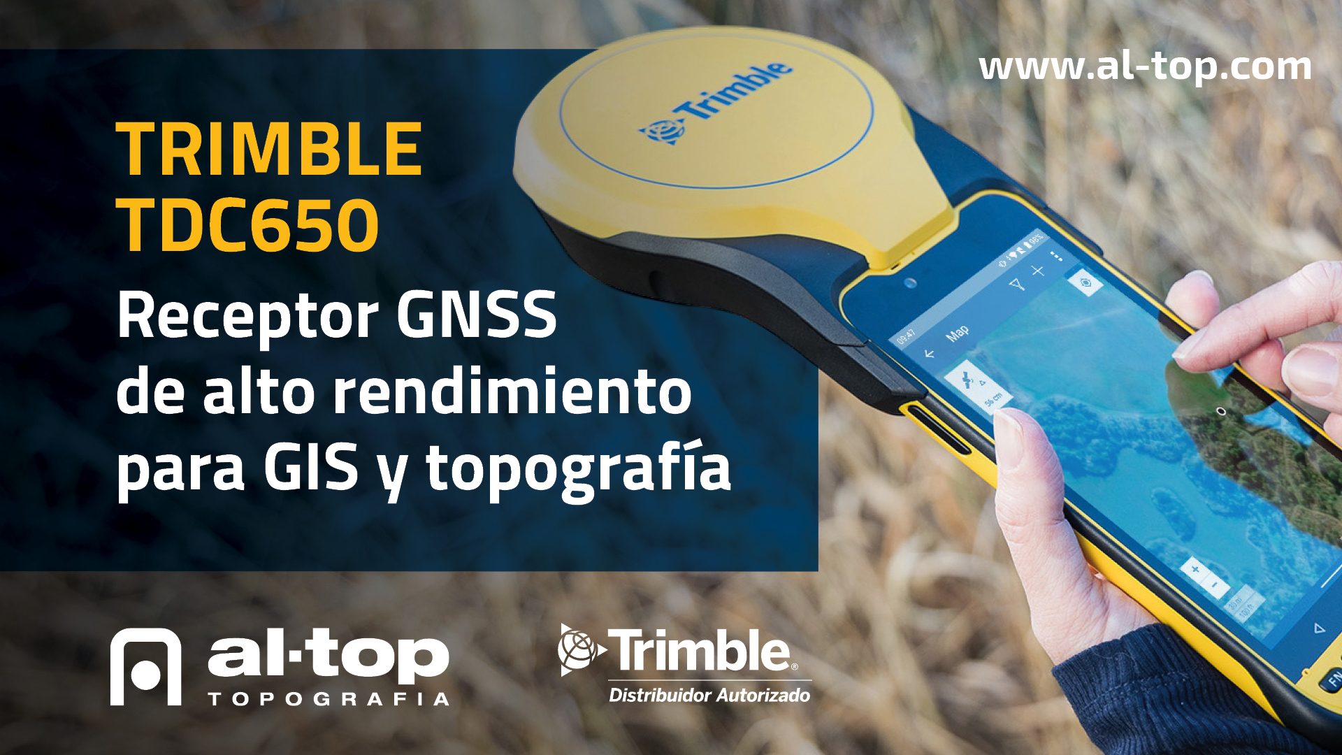 Nuevo receptor GNSS TDC650. La precisión de Trimble en sus manos - Al ...